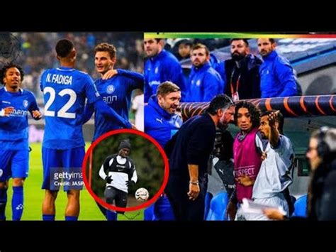 Tension Monte Ilimane Ndiaye Et Gattuso Noah Fadiga Passeur D Cisif