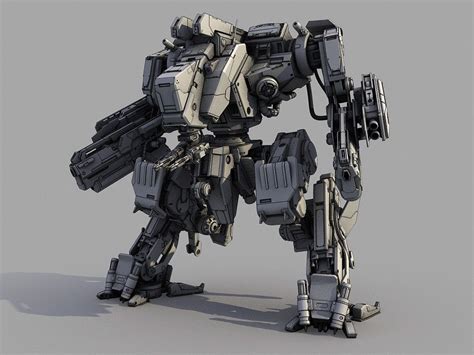 3d Battle Robot Battle Robots Robot Concept Art Mech