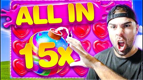 I Hit Top Symbol On My All In Sweet Bonanza Bonus Huge Win Youtube