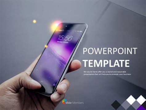 Iphone Plantilla PPT Gratuita
