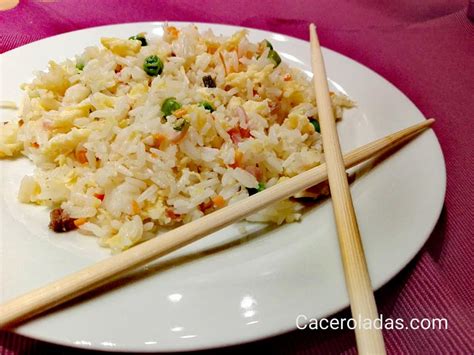 Arroz Chino Frito Tres Delicias CACEROLADAS Arroz Chino Frito Tres