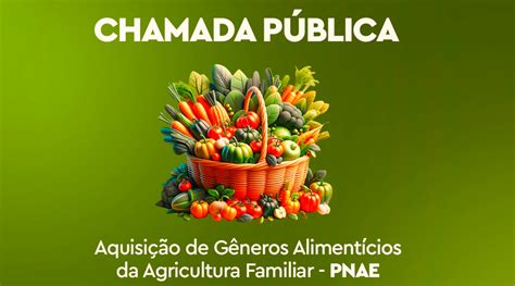 Aviso De Publica O Chamada P Blica N Agricultura