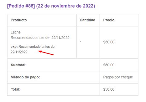 Gestionar Fecha De Caducidad En Productos De WooCommerce Webempresa