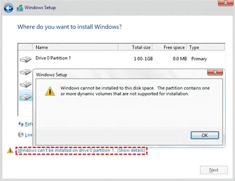 Easy Fixed Windows Cant Be Installed On Driver 0 Partition 1