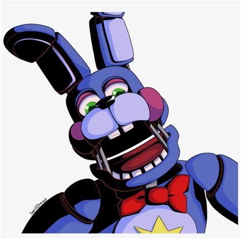 Rockstar Bonnie By Serifdraws Fnaf Ucn Rockstar Bonnie 864x800 PNG