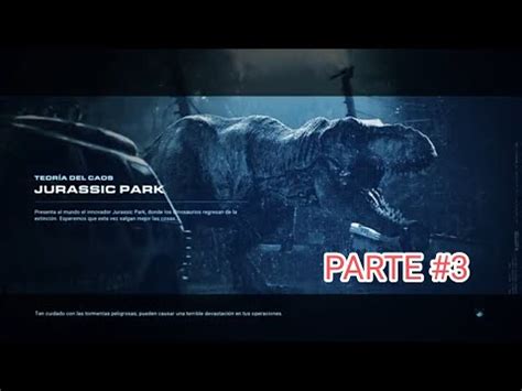 Jurassic World Evolution 2 Teoria Del Caos Jurassic Park Mision 1