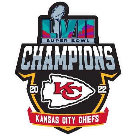 Kansas City Chiefs Super Bowl LVII Champions 20 Steel Logo Sign