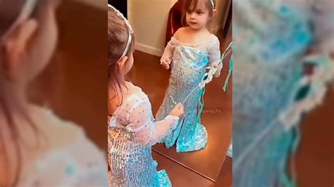 Kailani Luce El Vestido De Elsa La Princesa De Frozen Y Se Roba