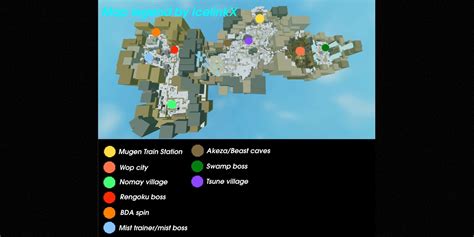 Roblox Project Slayers Map And All Locations