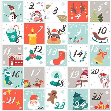 Christmas Advent Calendar PNG Image Christmas Advent Calendar Advent