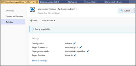 how to perform ocr on pdf document using c and deploy in azure app service for linux syncfusion