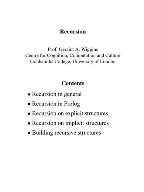 recursion pdf recursion algorithms and data structures