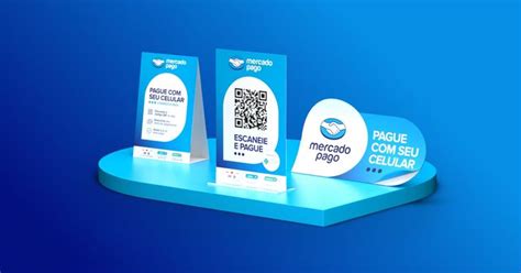 Kit código QR e Pix Oficial Mercado Pago