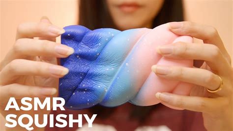 Asmr Soft Squishy Sticky Crinkle Cutting Sounds No Talking Youtube