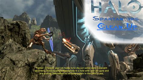 Halo Spartan Ops Episode Artifact Chapter Clean Up Youtube