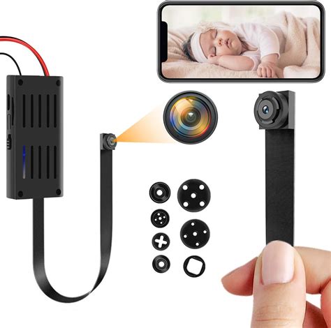 Mini Spy Camera 4K 1080P HD WiFi Hidden Camera Wireless Portable DIY