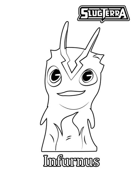 Coloriage Slugterra Infurnus télécharger et imprimer gratuit sur
