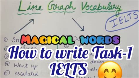 Magical Words To Write Line Graph Writing Task Ielts Graphs