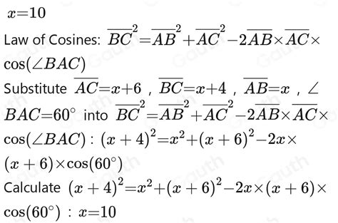 solved 4 calculate the value of “ x [geometry]