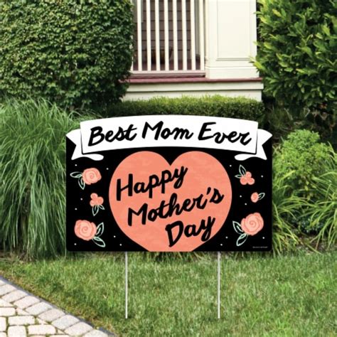 Big Dot Of Happiness Best Mom Ever Mother S Day Party Yard Sign Lawn