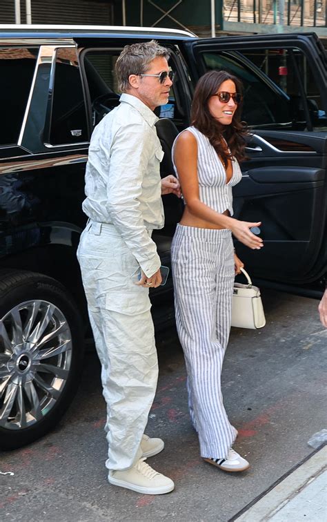 Brad Pitt Y Su Novia In S De Ram N Dan Un Nuevo Paso En Su Relaci N Ya