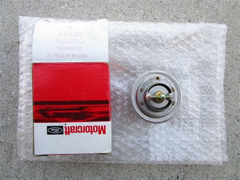 FORD MERCURY F5DZ 8575 A MOTORCRAFT RT 1107 ENGINE COOLANT THERMOSTAT