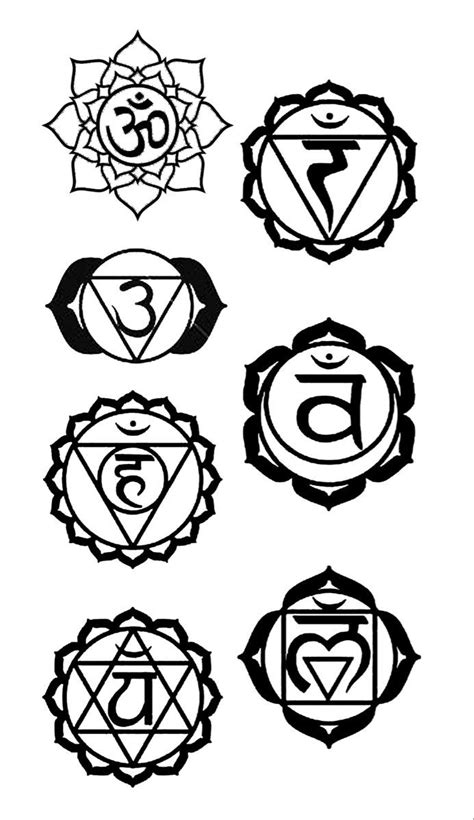 Seven Chackra Band Tattoo Designs Watch Tattoo Design Chakra Tattoo