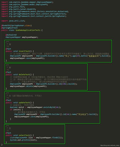 springboot整合jpa并简单使用示例 springboot简单整合jpa示例 csdn博客