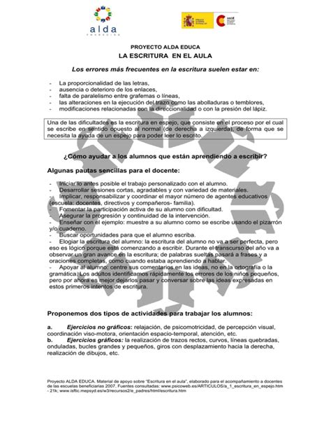 Escritura En Espejo