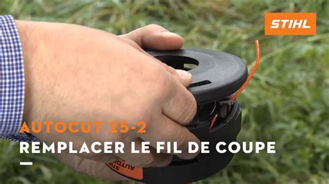 Remplacer Le Fil De Coupe AutoCut 25 2 Coupe Bordures STIHL YouTube