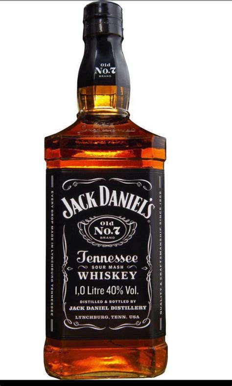 Jack Daniels Whiskey 1L 1 Litre Food Drinks Alcoholic Beverages On