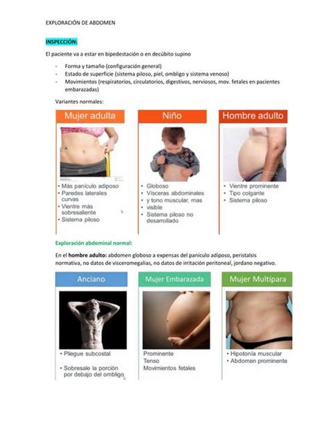 Inspección de abdomen Alisson Gomora Gonzalez uDocz