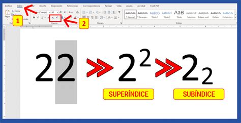 Como Poner El Numero Elevado En Word Printable Online