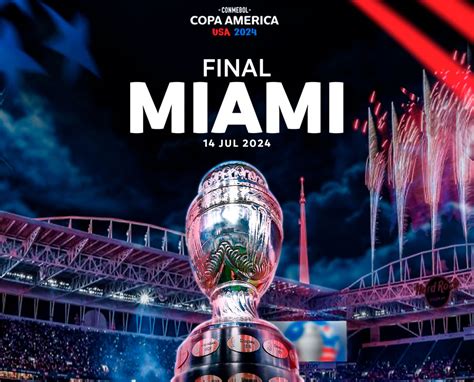 Miami acogerá la final de la Copa América 2024 y Atlanta organizará el