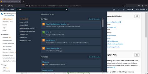 how to setup eks cluster along with nlb on aws