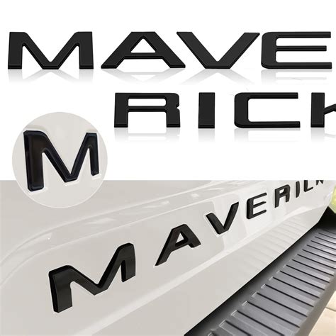 Buy Tailgate Inserts Letters Compatible For 2022 2023 Ford Maverick 3D