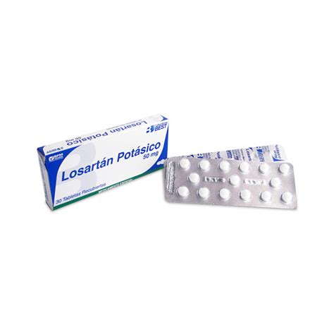 Drogas S S LOSARTAN 50 MG BEST CAJA X 30 TABS
