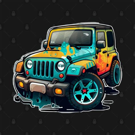 Jeep Life Jeeps Jeep Wrangler Merchandise Shirt Designs Colorful