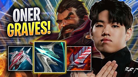 ONER IS READY TO PLAY GRAVES T1 Oner Plays Graves JUNGLE Vs Kha Zix