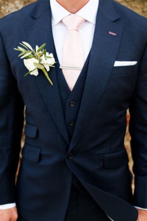 The Hottest 2014 Wedding Trend 30 Navy Suits For Grooms Weddingomania