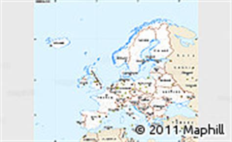 Free Blank Simple Map Of Europe No Labels