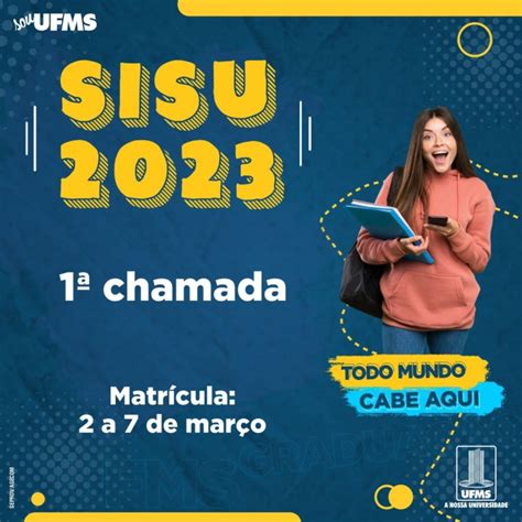 Candidatos convocados em 1ª chamada do Sisu devem realizar matrícula