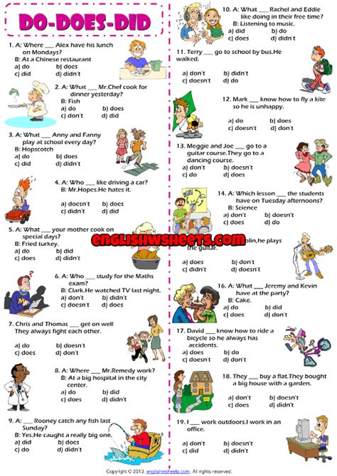 Modal Verbs Worksheets With Answers Printable Learning How To Read