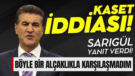 Mustafa Sarıgül kaset iddiaları hakkında ilk kez konuştu Sarıgül
