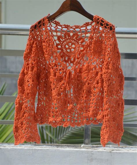 Blusas A Crochet Para Dama