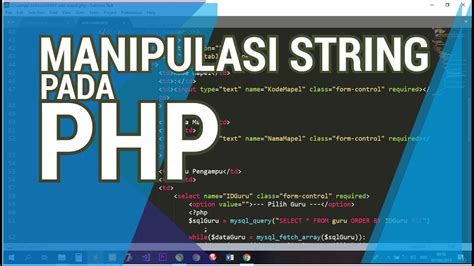 manipulasi string pada php youtube