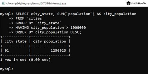 Mysql Practice Exercises With Solutions Country Database Part