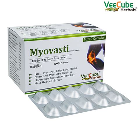 Myovasti Capsules Veecube Healthcare Pvt Ltd