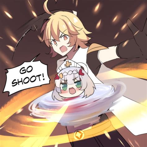 Aether And Noelle Genshin Impact And More Drawn By Hinghoi Danbooru