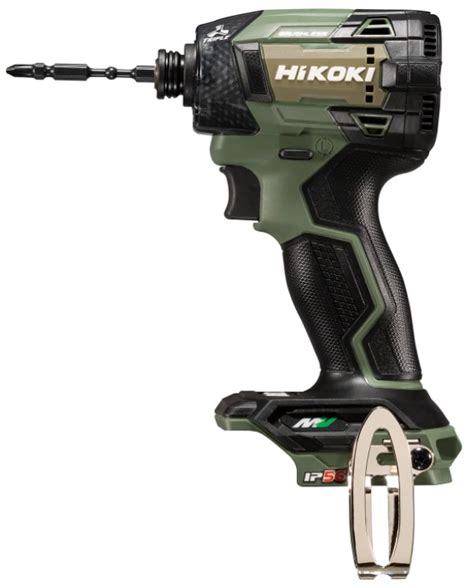 HiKOKI WH36DD NNG コードレスインパクトドライバ フォレストグリーン 本体 ビット付 36V対応 日立 ハイコーキ 電動